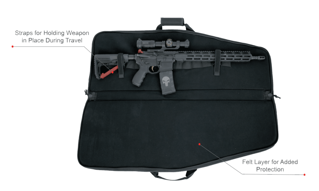 Raptor 36″ Rifle Case – Black - Advance Warrior Solutions