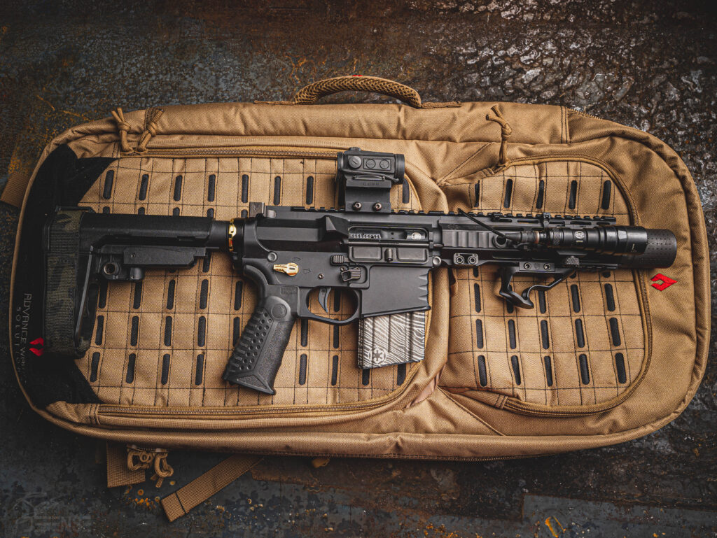 Frame 28″ AR Pistol/SBR Case w/Backpack Strap – Tan - Advance Warrior ...